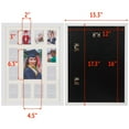 K-12 School Years Collage Frame with White Mat, Holds 13 Photos ...