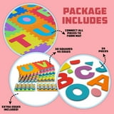 ToyVelt Foam Puzzle Floor Mat for Kids – Interlocking Play Mat with ...