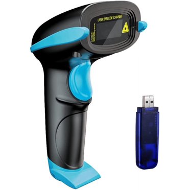 EOM-POS Cordless Wireless Barcode and UPC code Scanner/Reader with ...
