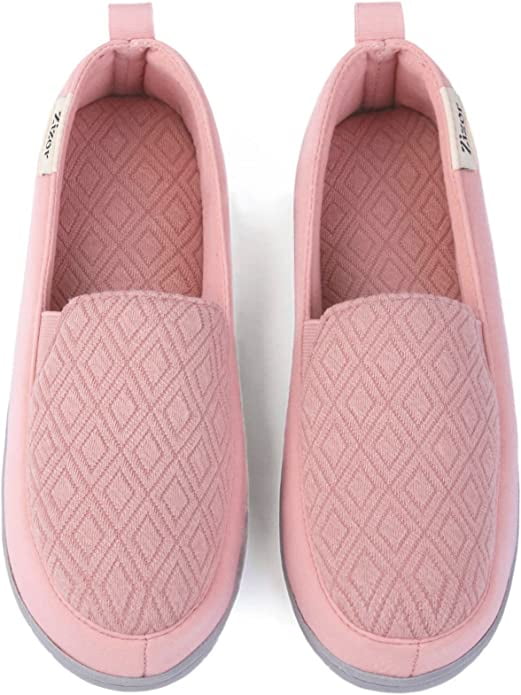 Zizor Women's Lightweight Memory Foam Slippers - Walmart.com