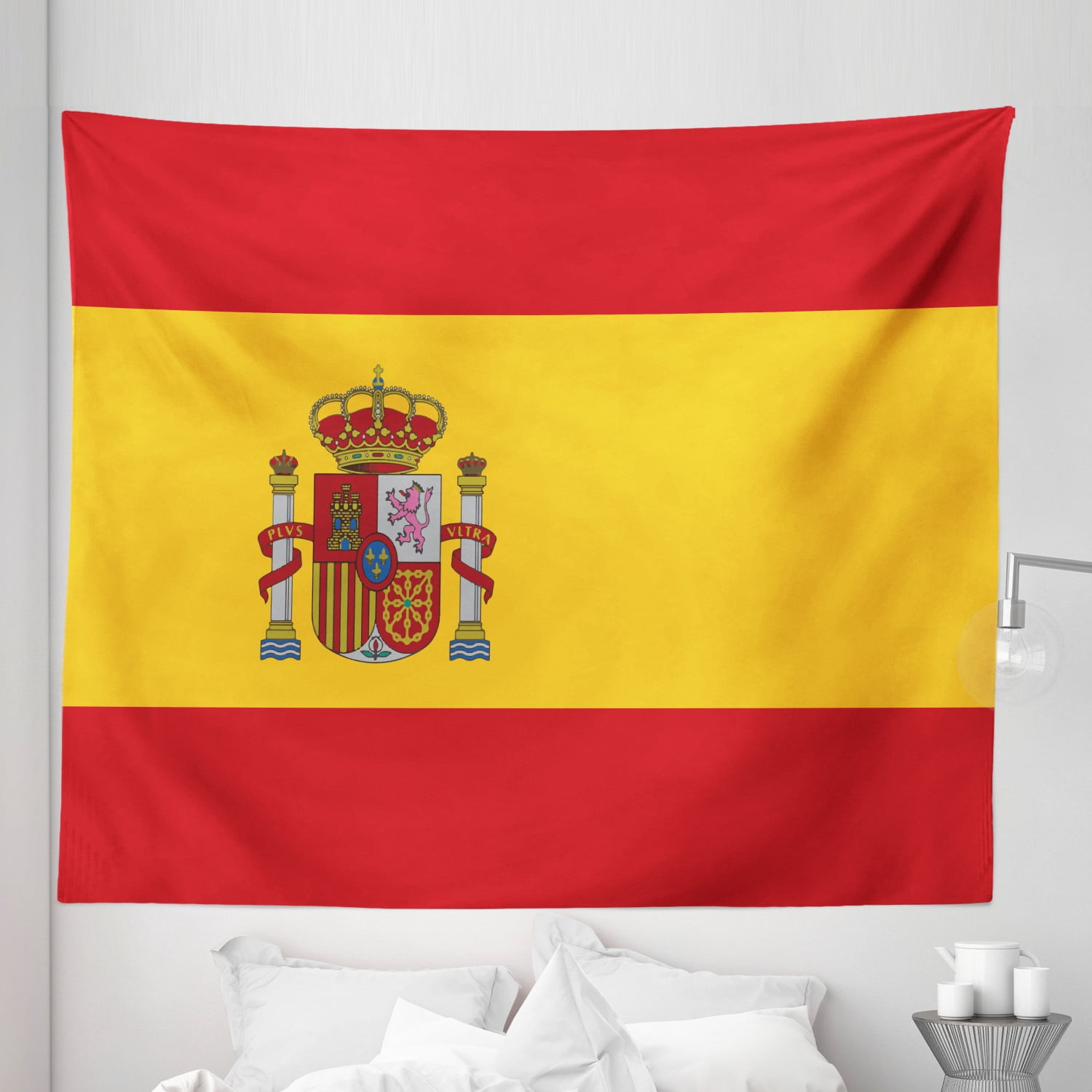 Spain Tapestry, Country National Flag Simple Design Royal Motif ...