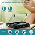 Portable Bluetooth CD Player with Hi-Fi Sound, Wireless Connection ...