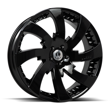 LUXXX Alloys Alloy Rims LUX6 24X9 5X127 +18 78.1 Chrome - Walmart.com
