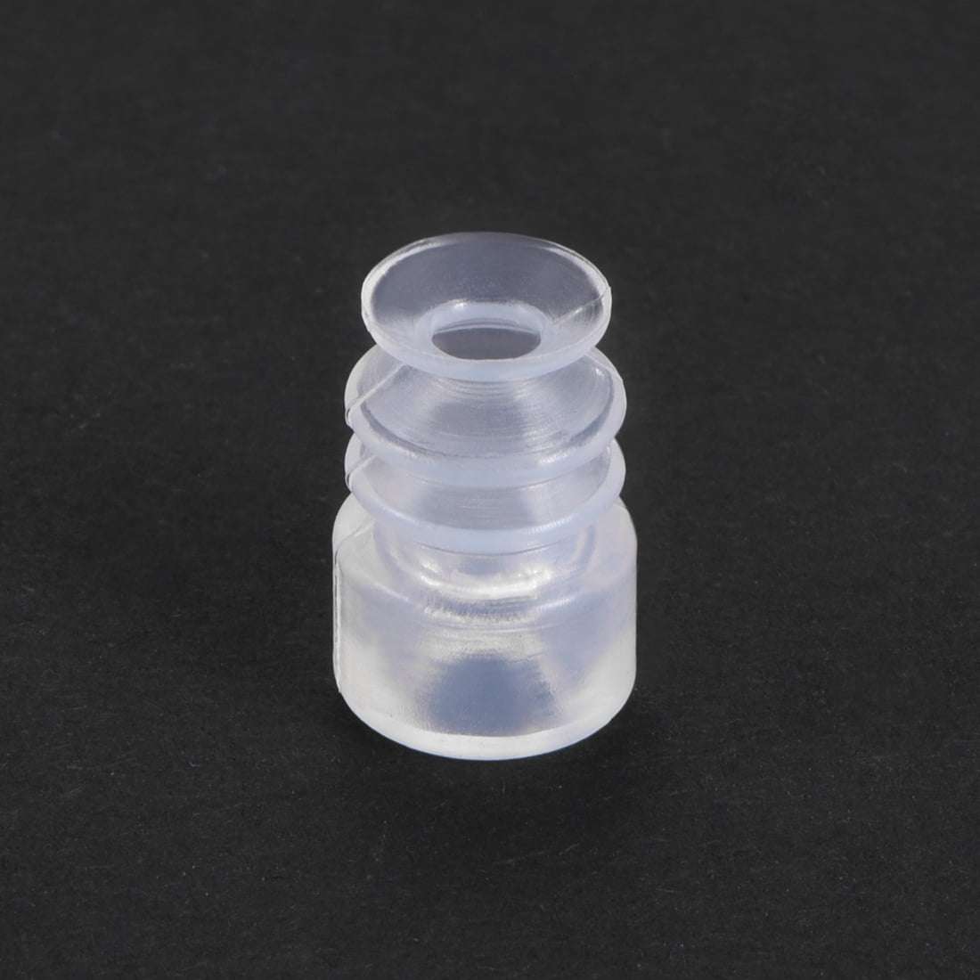Clear Silicone Waterproof Vacuum Suction Cup 8mmx5mm Bellows Suction ...