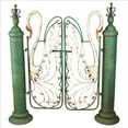 Design Toscano Swan Serenade Entryway Metal Garden Gate - Walmart.com