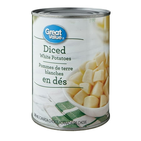 Great Value Diced White Potatoes, 540 mL - Walmart.ca