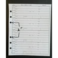 5 3/4 x 7 Inch Address Refills 48 Pages (24 Sheets) Fits Hallmark ...
