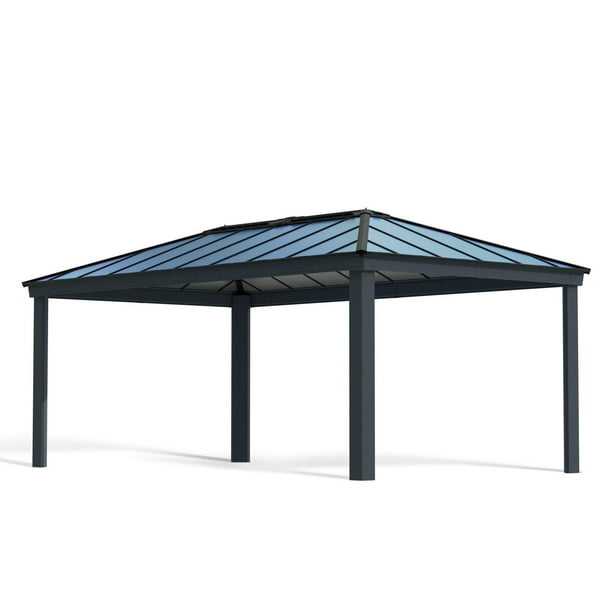 CANOPIA by PALRAM Dallas 12 ft. x 20 ft. Gazebo Kit - Grey - Walmart.ca