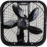 Holmes 20" Box Fan, Black - Walmart.com