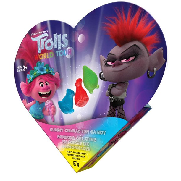 TROLLS GUMMY HEART BOX - Walmart.ca