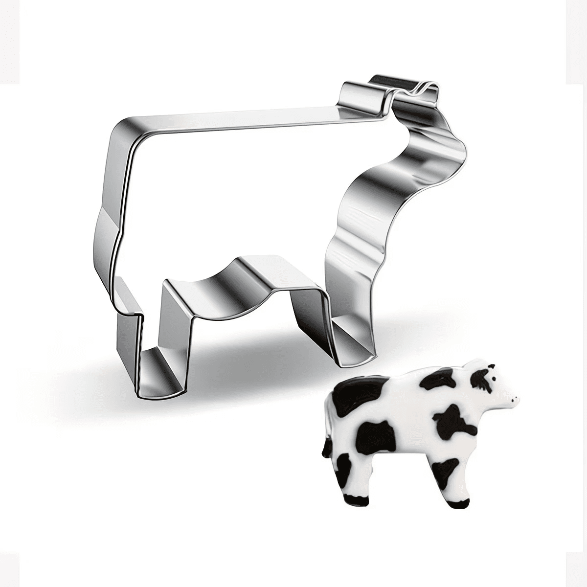 Click here for Torvella 1pc Cow Shape Stainless Steel Cookie Cutt... prices