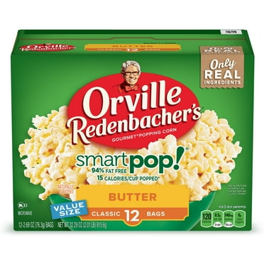 Orville Redenbacher's SmartPop! Healthy Butter Microwave Popcorn, Mini ...