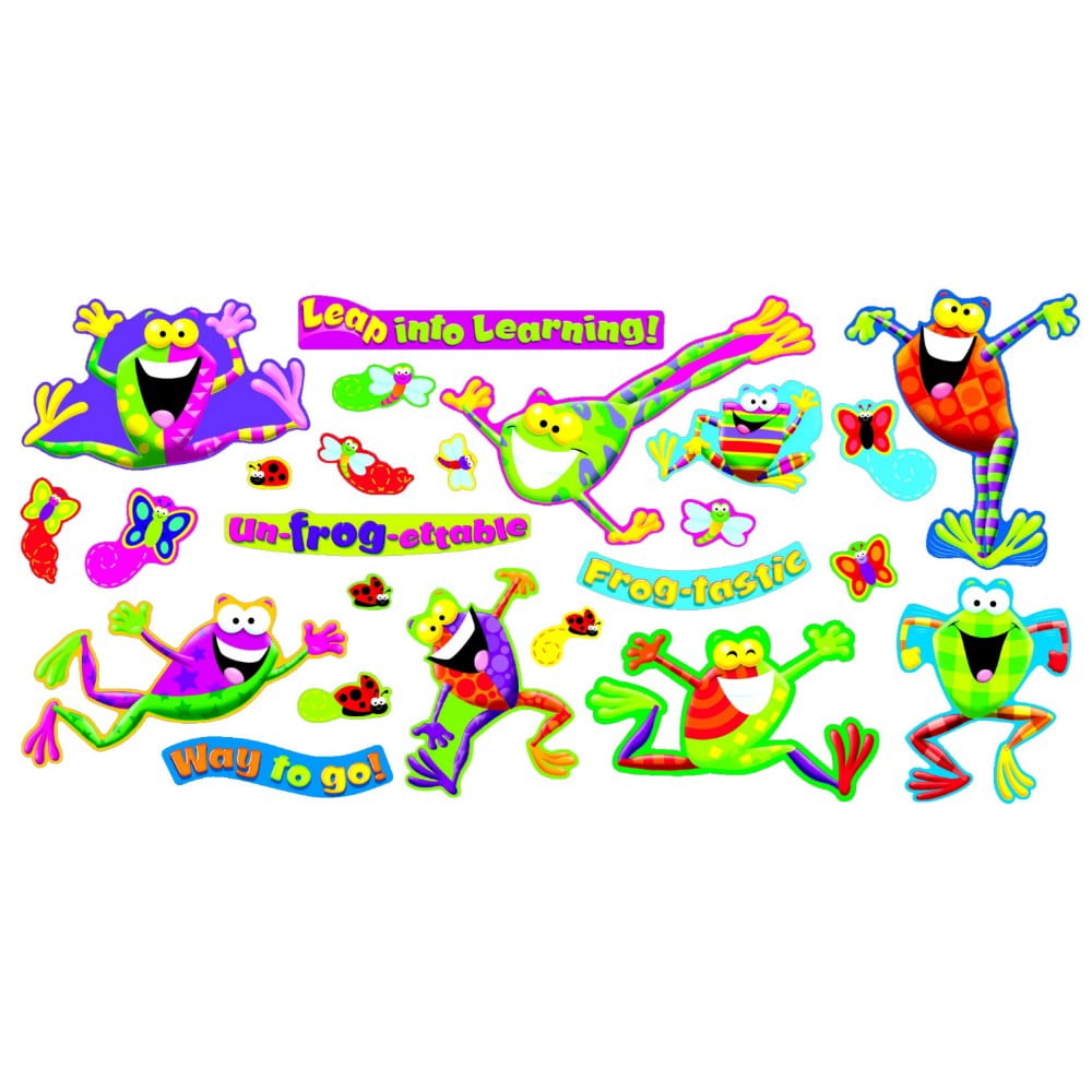 Trend Enterprises Frog-Tastic Mini Bulletin Board Set - Walmart.com