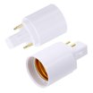 Uxcell E14 to E12 Light Socket Adapter Converter Bulb Base Lamp Holder ...