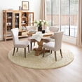 Mohawk Home Francesca Farmhouse Round Area Rug, Cream, 8' x 8 ...