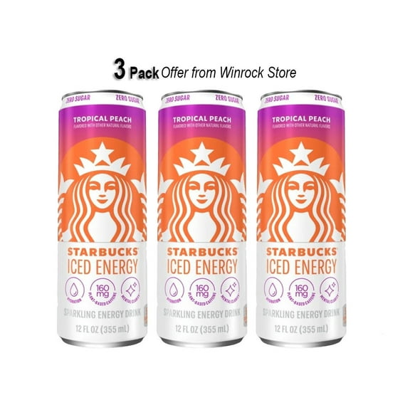 Starbucks Iced Energy Variety Pack, 12 Oz Cans (Pack of 12) - Walmart.com