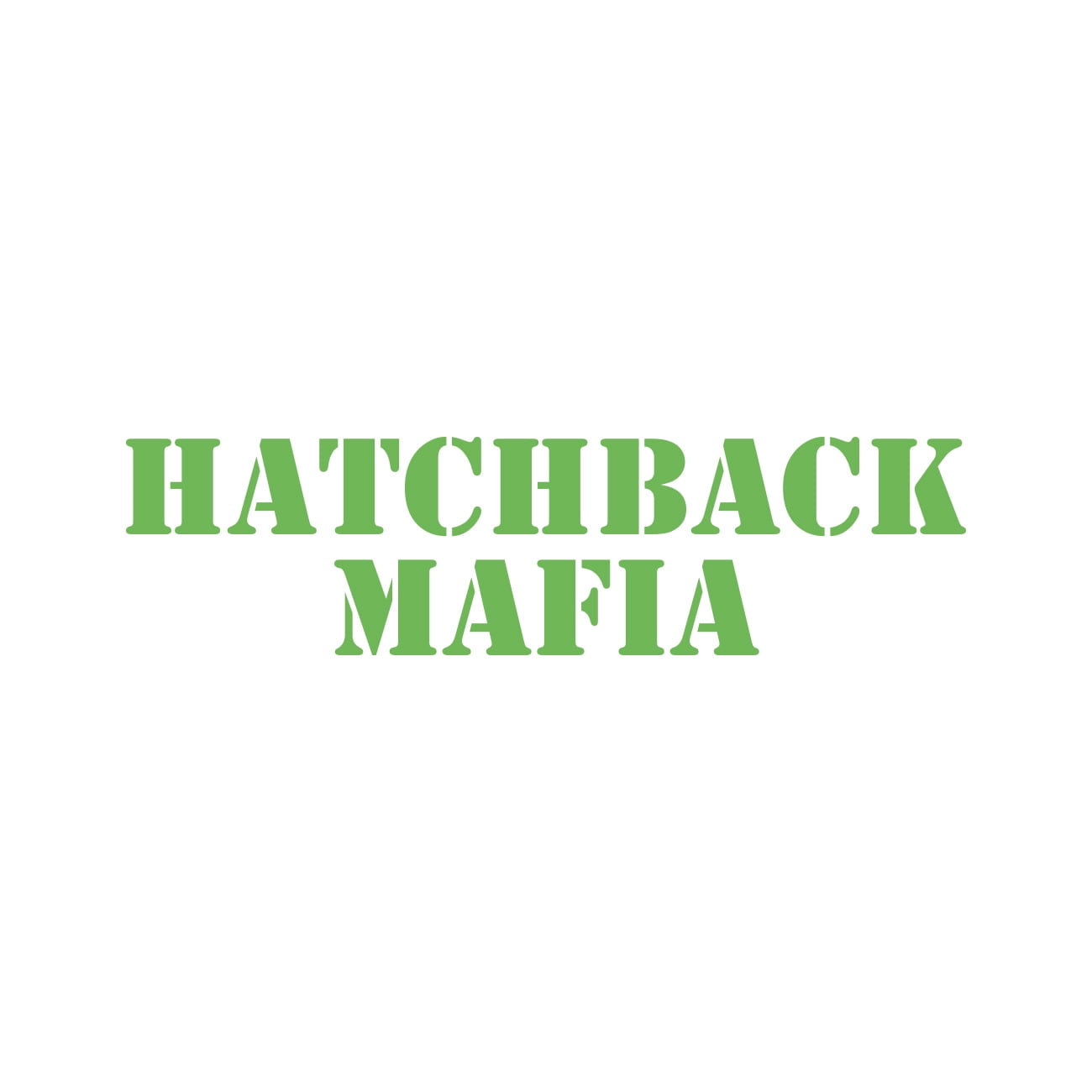 Hatchback Mafia Sticker Decal Die Cut - Self Adhesive Vinyl ...