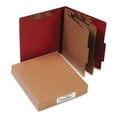 ACCO Pressboard 25-Pt Classification Folders, Letter, 6-Section, Earth ...