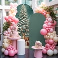 5FT Arch Backdrop Covers, Green Christmas Wedding Arch Cover Stretchy ...