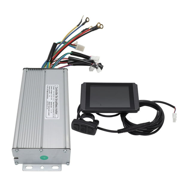 Electric Bike Panel Controller Kit, 35A Complete Kit LCD8H Panel Sine Controller Kit For ...