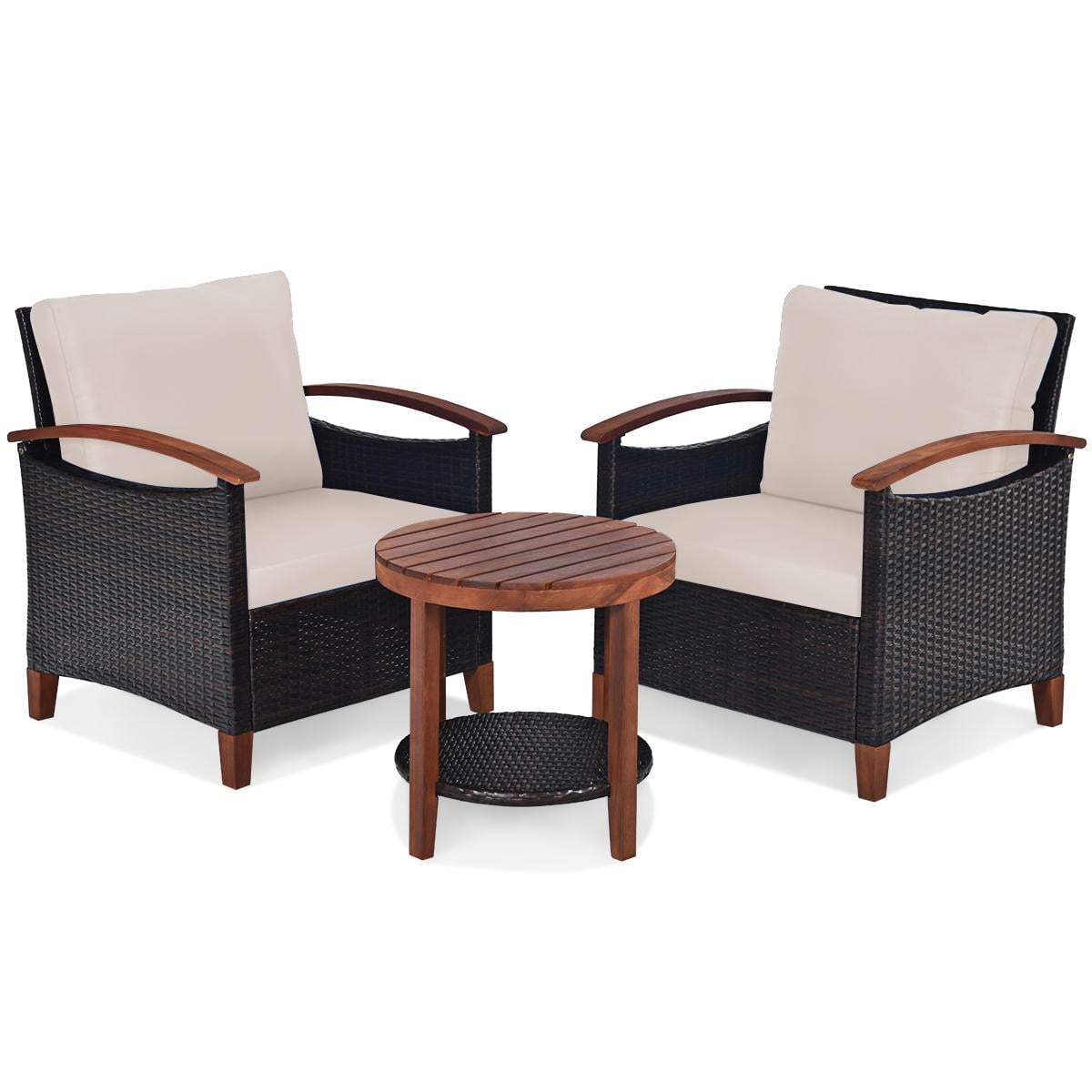 Click here for Giantex 3 Pieces Patio Furniture Set  Outdoor Ratt... prices