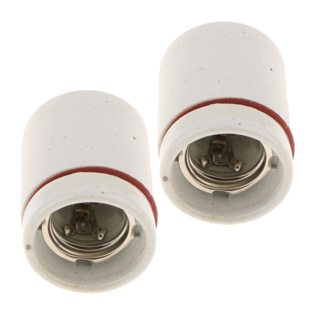 2 Turtle Heat Lamp Socket Infrared Heater Basking Lamp Base Pet ...