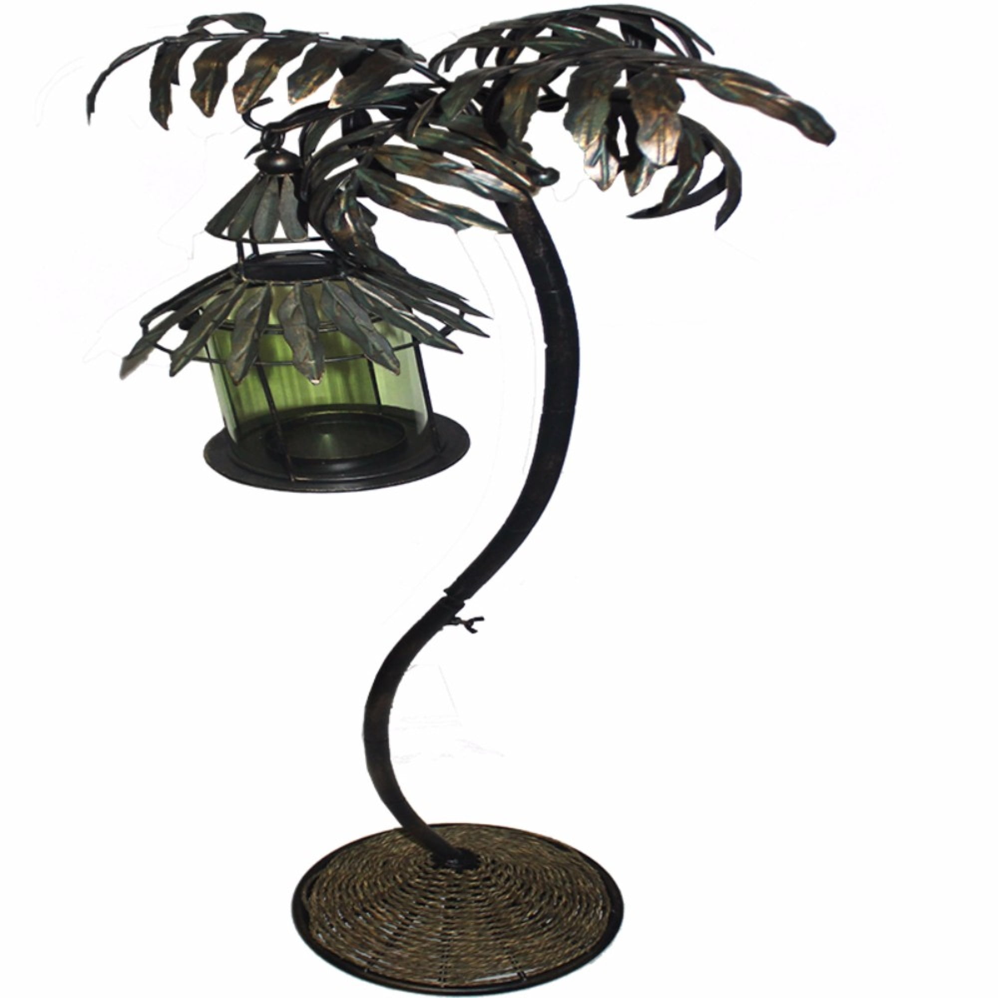 Metal Hanging Lantern Tree Design Holder, Copper - Walmart.com
