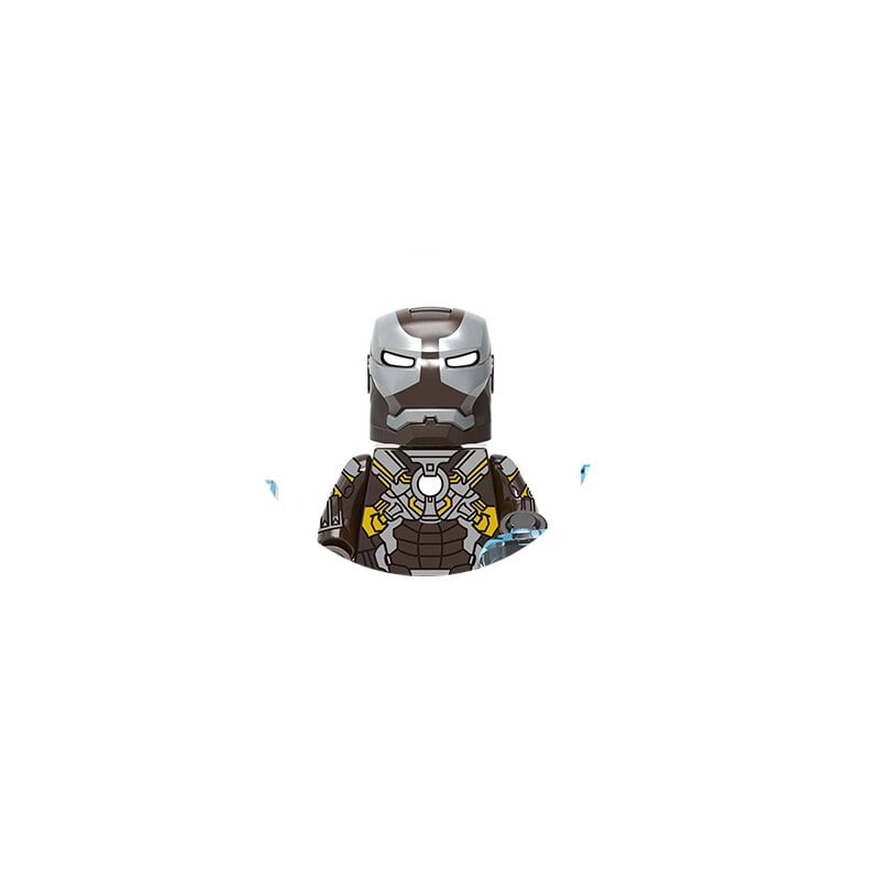 Hasbro Marvel Building Blocks, Iron Man, Tony Stark, Mini figuras ...