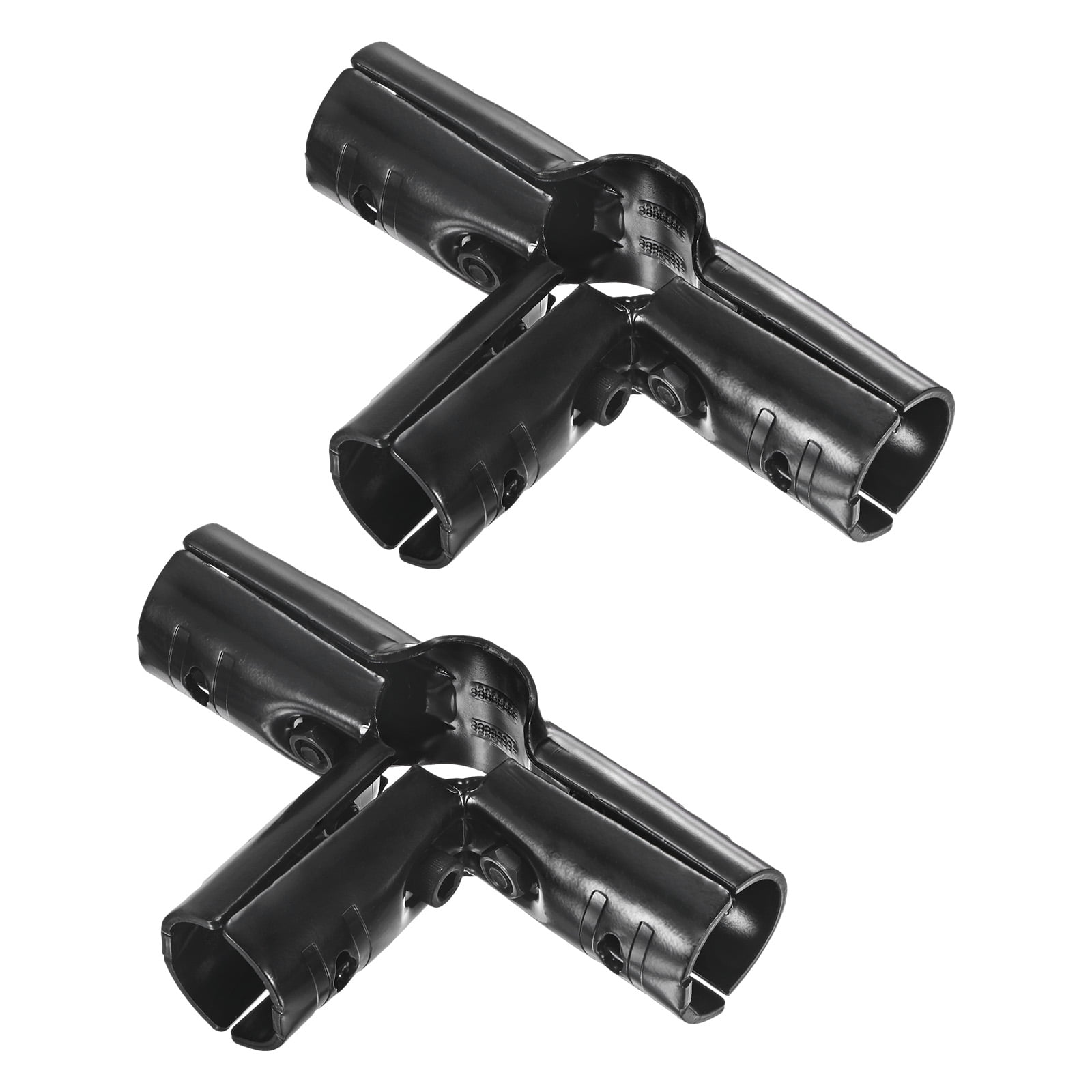 Uxcell 2-Pack Conector de Tubería Estructural, Abrazadera de Tubería de 4 Vías Conector de ...