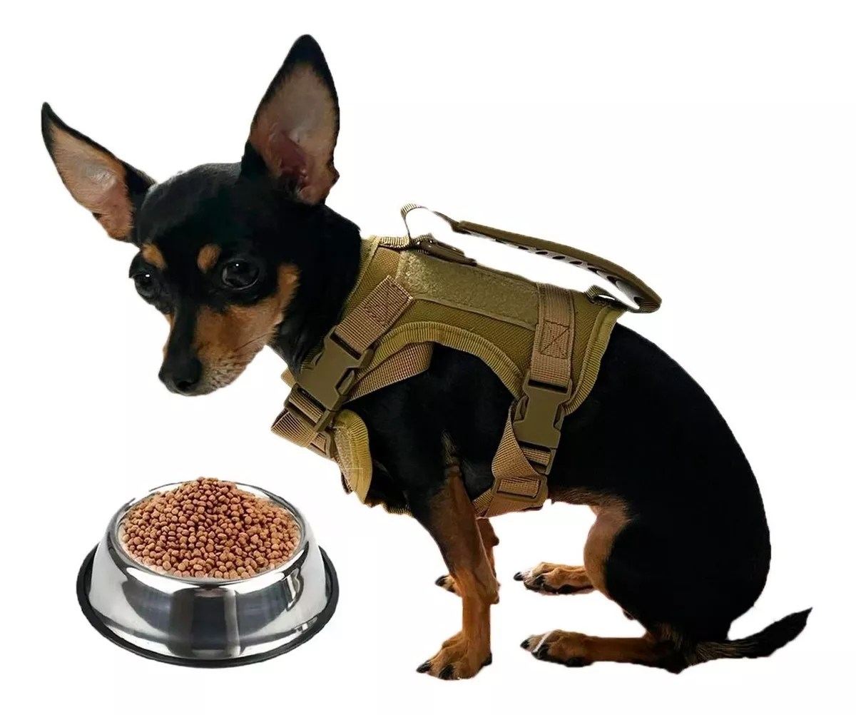 Pechera Tactica P/perros Y Gatos, Razas Pequeñas Ajustable | Walmart en ...