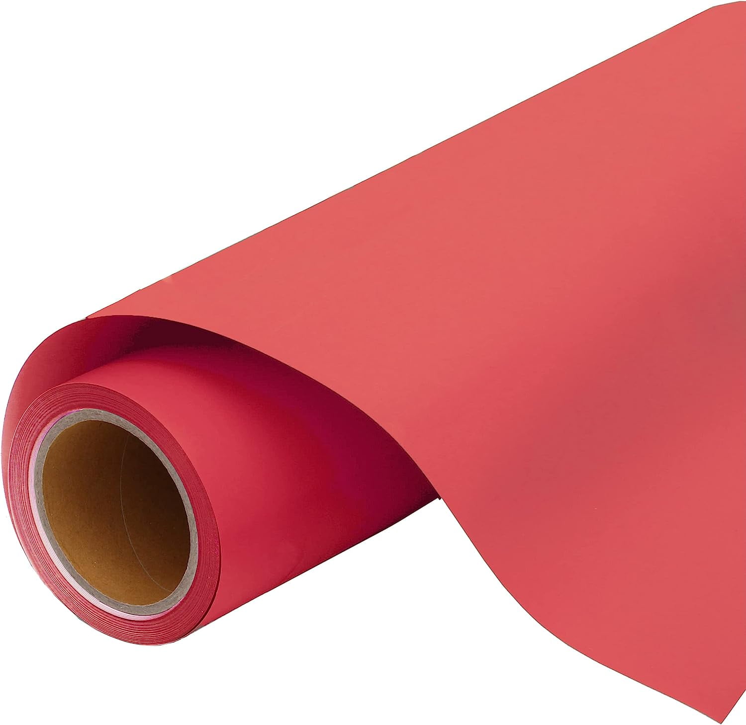 Soft Red Heat Transfer Vinyl Film HTV | Solid Color | Custom Cut Roll ...