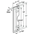 Sliding Window Lock, 1/4 in., Extruded Aluminum, White, Tamper ...