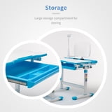 Mecor Multifunctional Children's Desk and Chair Set Adjustable Kids ...
