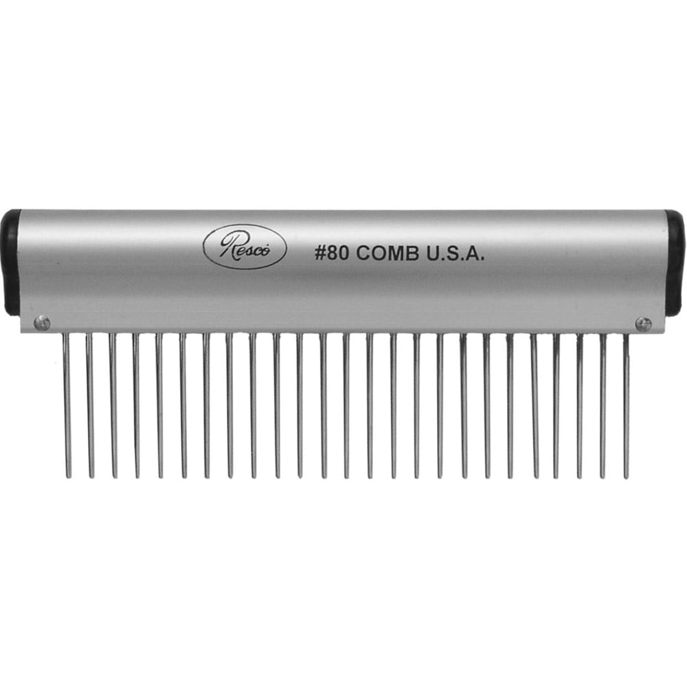Resco Ergonomic Pet Comb with Coarse Tooth Spacing 80 - Walmart.com