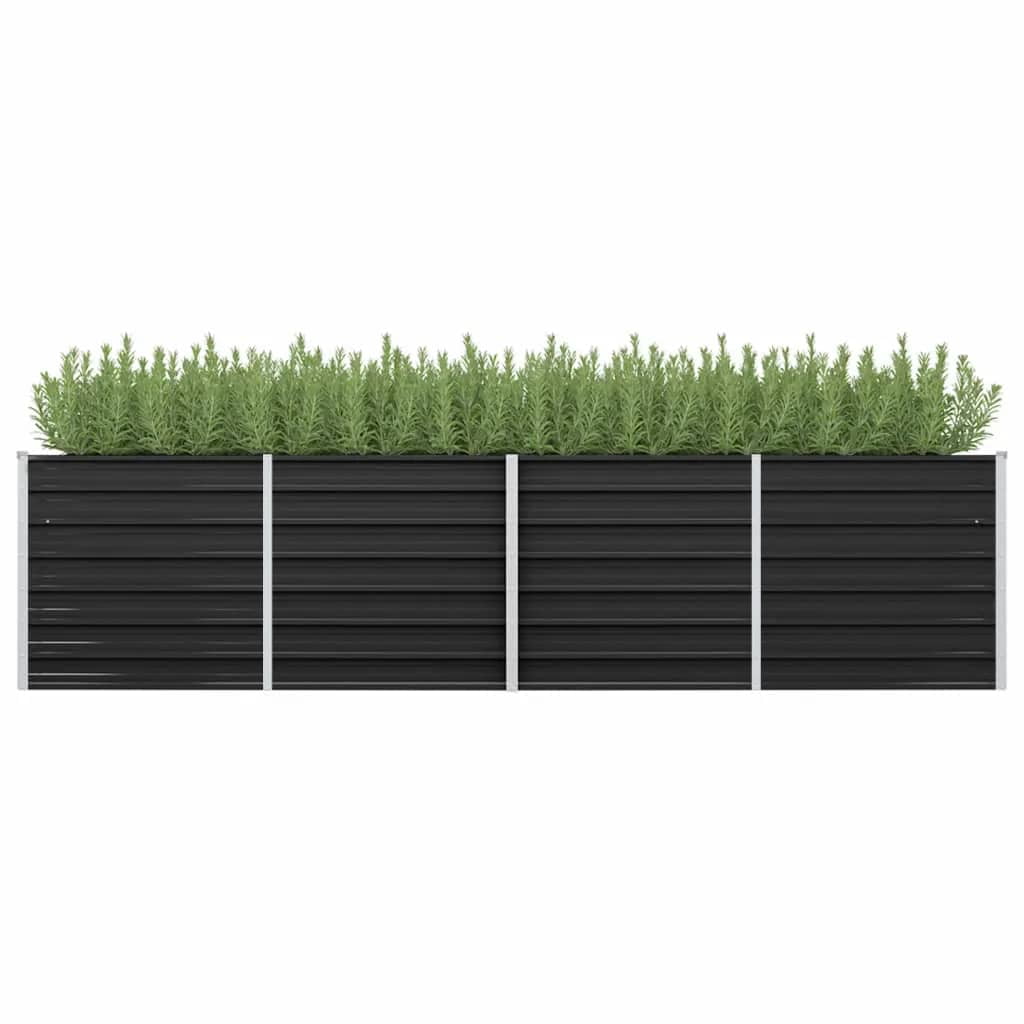 Click here for Vidaxl Garden Raised Bed Anthracite 320x80x77 Cm G... prices