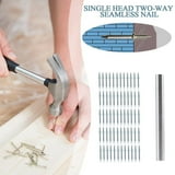 Double-Head Skirting Thread Seamless Nail,Double Ended Baseboard ...