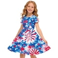 Babcutegg Independence Day Themed Printed Skirt Dress With Short ...