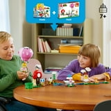 LEGO Super Mario Peach's Garden Adventure 71419 with Pom Pom, Blue Toad ...