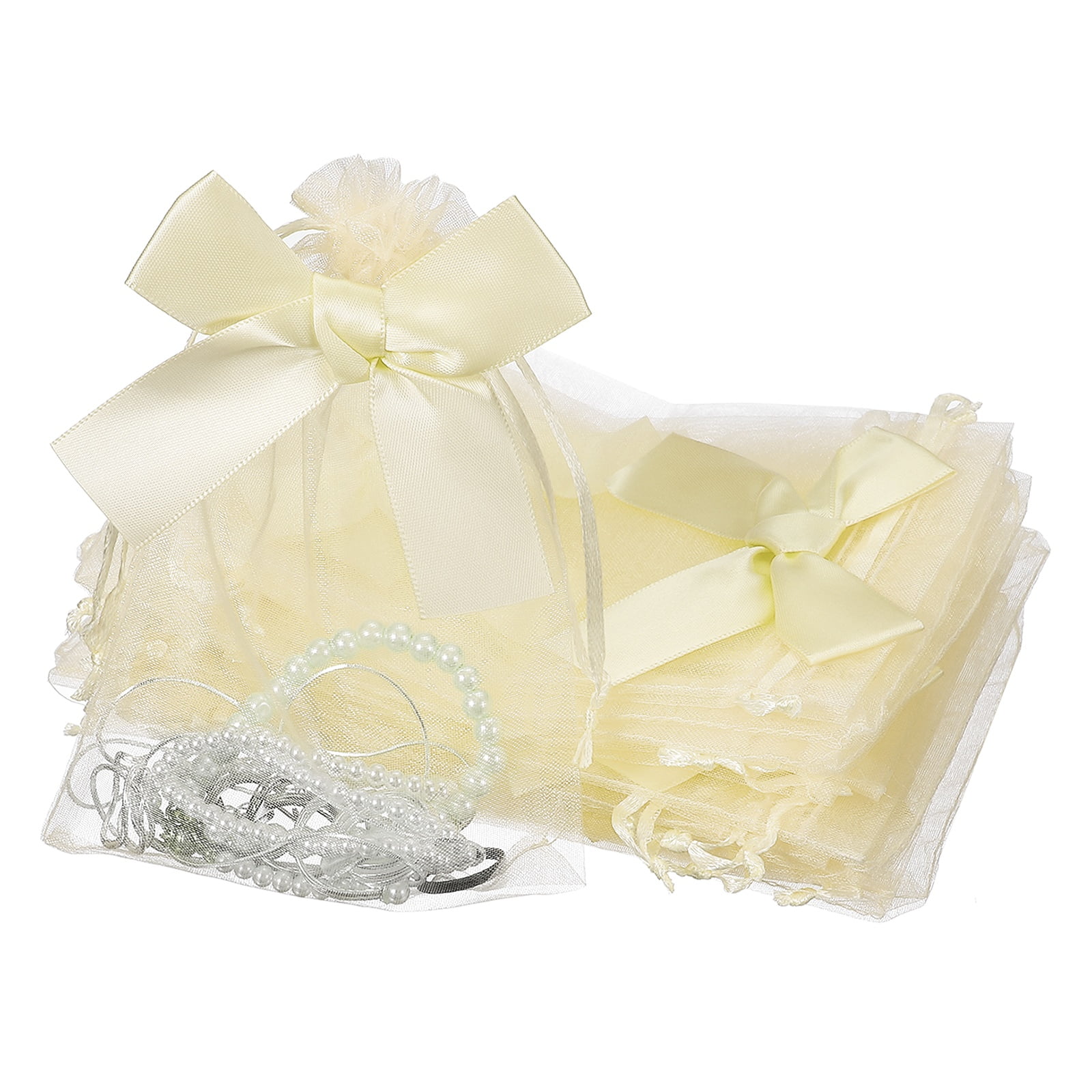 Click here for Uxcell 20 Count Bow Organza Gift Bags  Wedding Fav... prices
