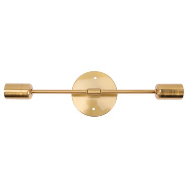 Bathroom Vanity Light over Mirror Gold LED Wall Light 28W 4000K Warm ...