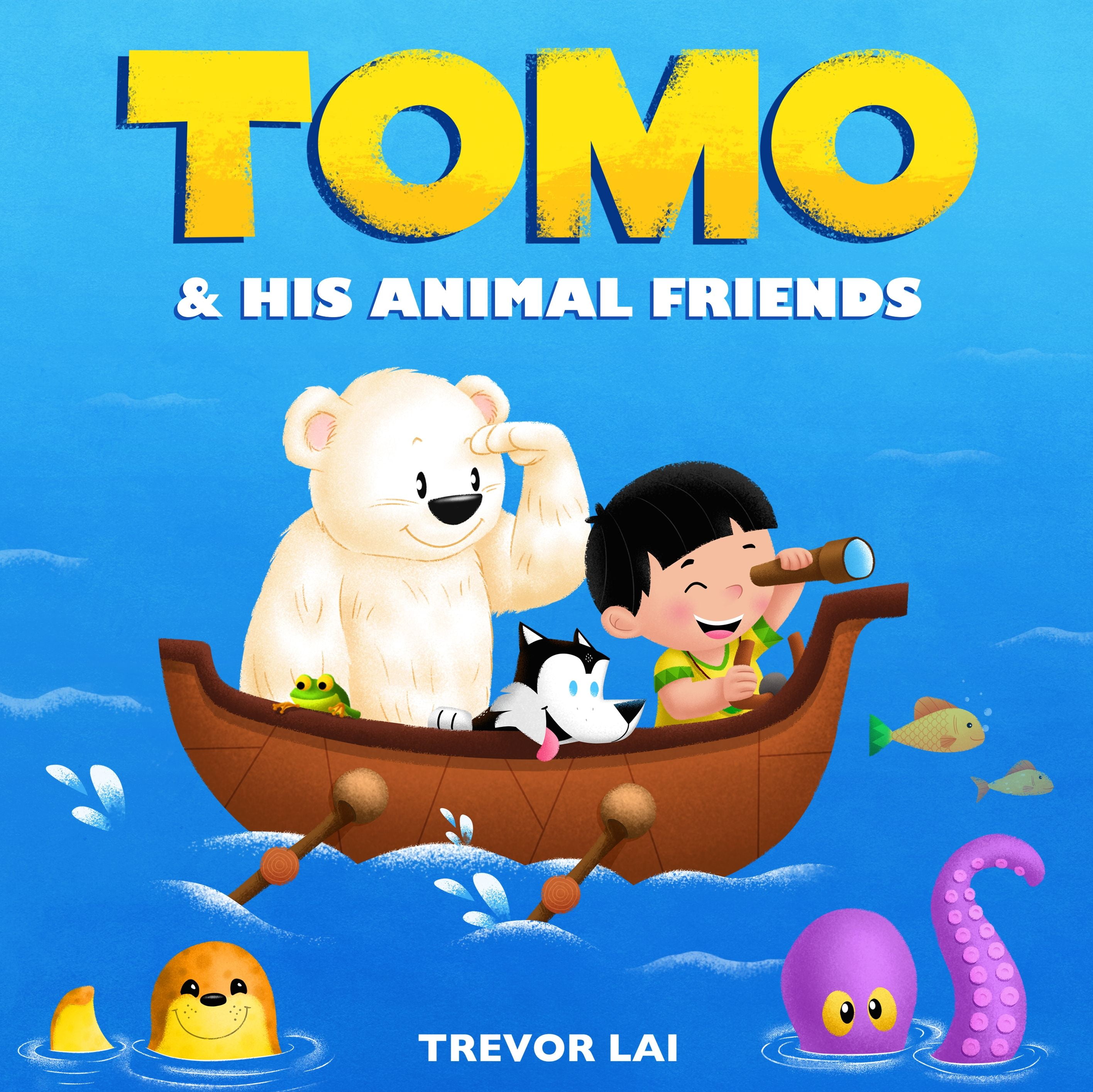 Tomo and His Animal Friends (Board Book) - Walmart.com