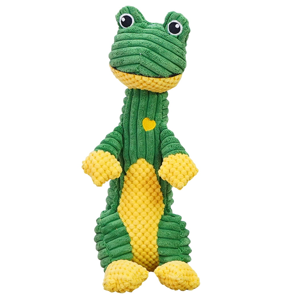 Click here for Nobrand Dog Toy Frog Giraffe - Soft Corduroy Cotto... prices