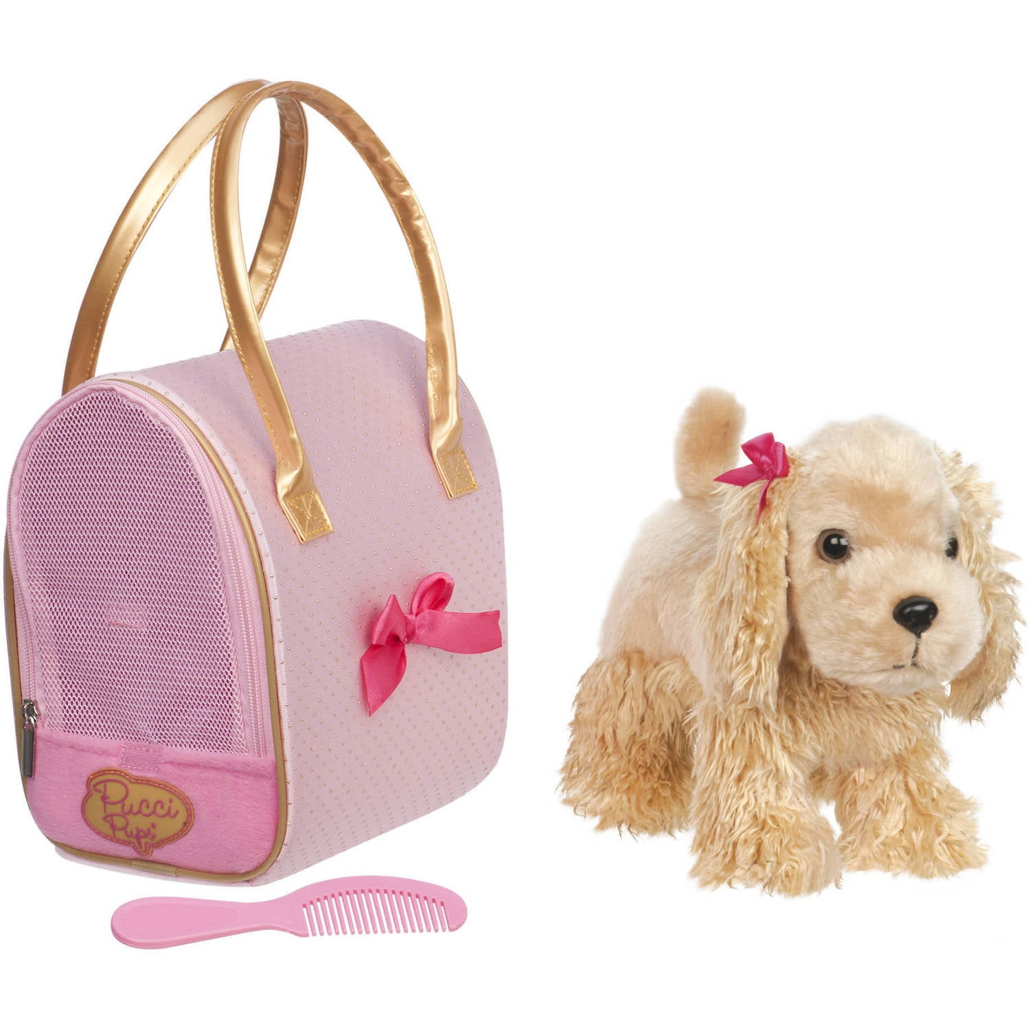 Medium Pucci Pups, Pink - Walmart.com