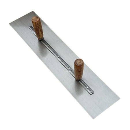 Steel Plastering Trowel Professional Art Coatings Tool with Wood Handle ...