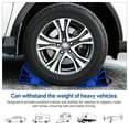 BESTYASH 2Pcs Blue Heavy Duty Wheel Chocks for Car and Trailer with ...