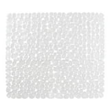 iDesign Pebblz Square Clear Shower Mat - Walmart.com
