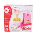 Pink Wooden Toy Mixer for Pretend Play by GreenToy - Sturdy and ...