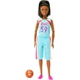 Barbie Made to Move Basketball Player Doll & Accessories, Brunette Doll ...