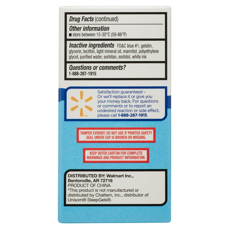 Wal Mart Sleep Aid