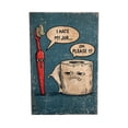 AuroraX Funny Bathroom Toilet Sign Vintage Metal Wall Plaque Rustic Tin ...